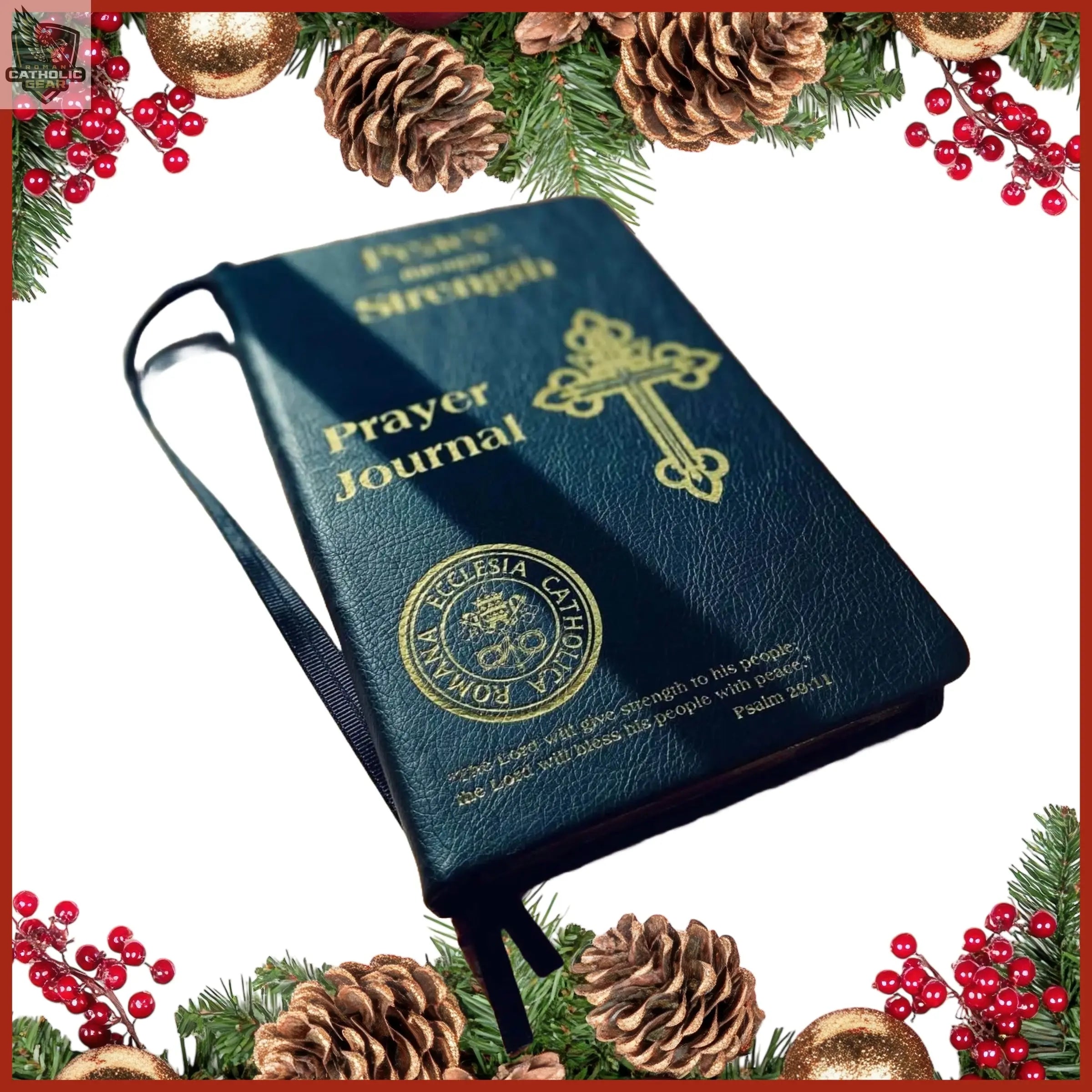 Peace Through Strength Prayer Journal - Roman Catholic Gear