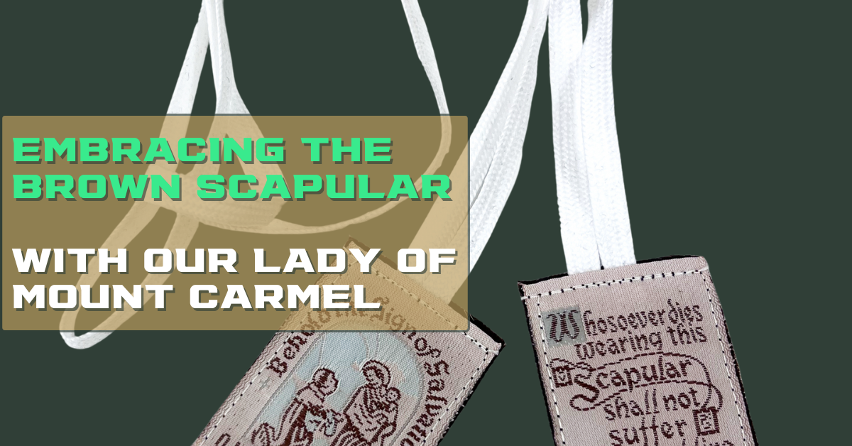 Our Lady of Mount Carmel & Brown Scapular: History & Daily Devotion ...