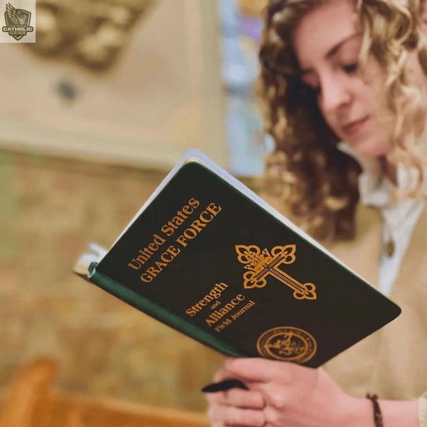 Grace Force® Strength and Alliance Field Journal - Roman Catholic Gear