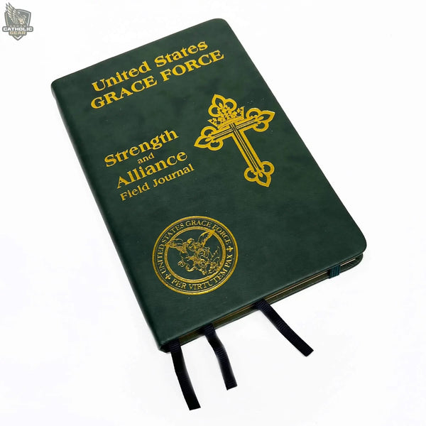 Grace Force® Strength and Alliance Field Journal - Roman Catholic Gear