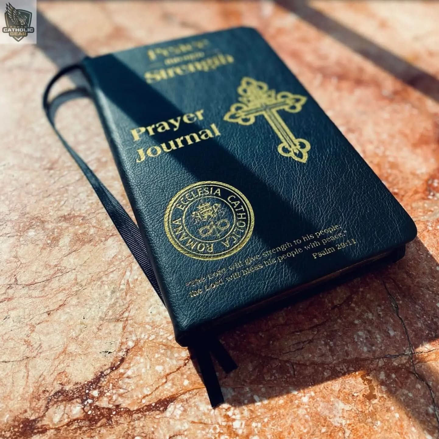 Peace Through Strength Prayer Journal - Roman Catholic Gear