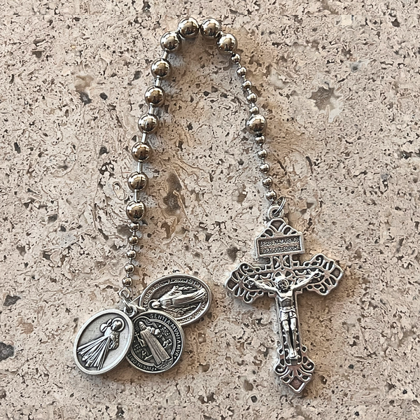 WW1 Pocket Combat Rosary™ - Divine Mercy - Roman Catholic Gear